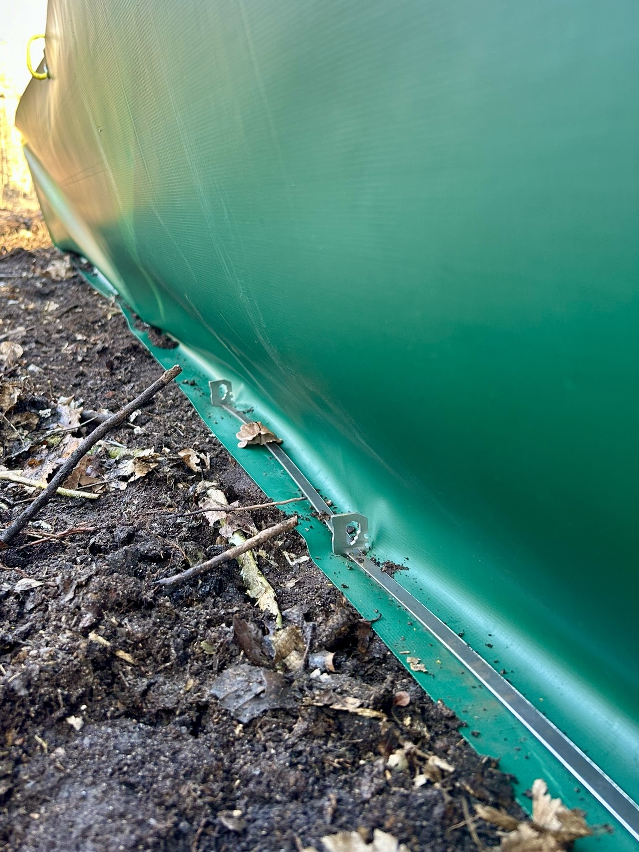 Bodenabschlusssystem GTH-B für Reptilien- & Amphibienschutzzäune | GS010195